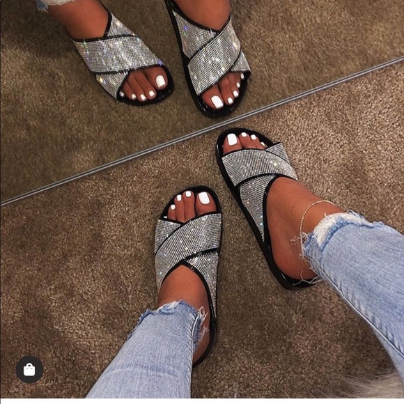 Shoes | Bling Sandals | Poshmark